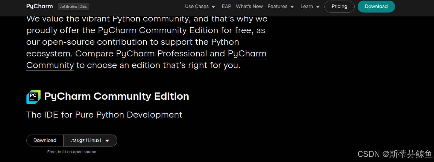 ubuntu22.04安装pycharm社区版-CSDN博客