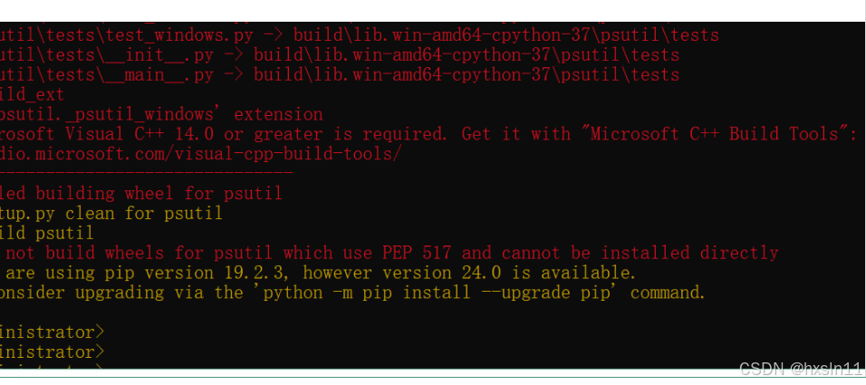 psutil 安装失败的一种方法_psutil离线安装-CSDN博客