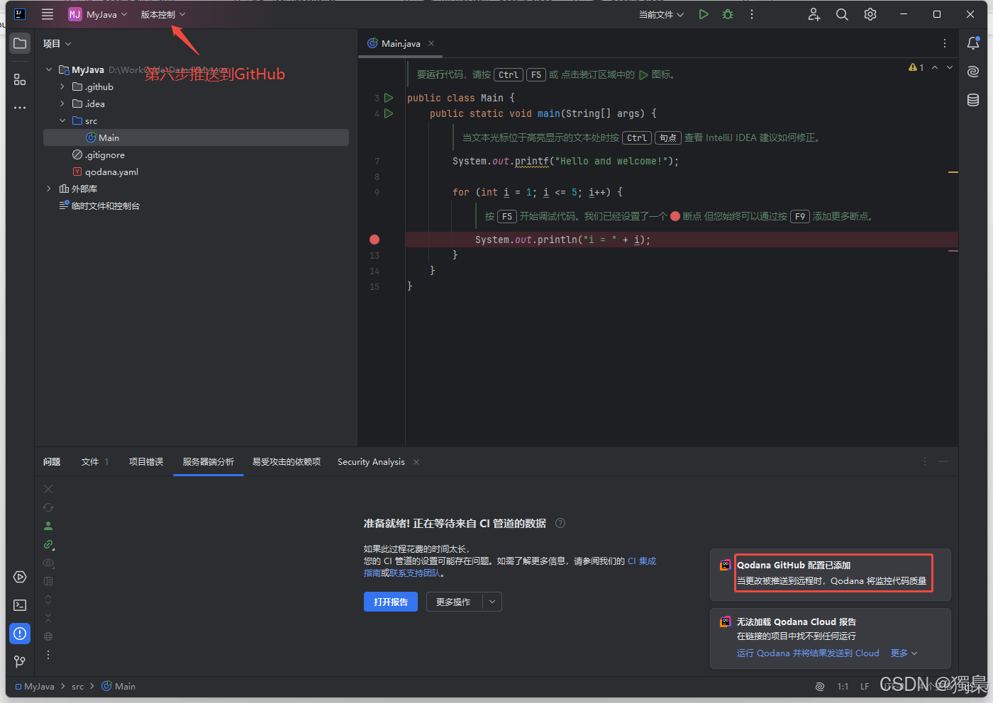 利用 IDE 和 GitHub Actions 实现 Qodana 自动化代码质量检查-CSDN博客