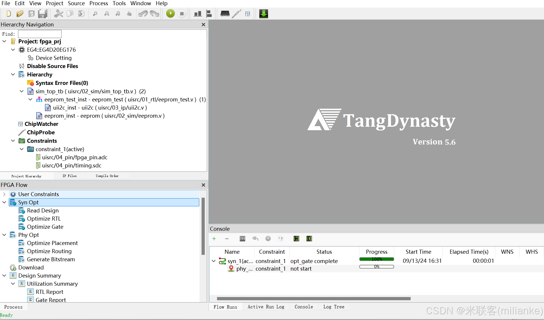 [米联客-安路-EG4D] FPGA基础篇连载-20读写I2C接口EEPROM实验_eeprom fpga仿真模型-CSDN博客