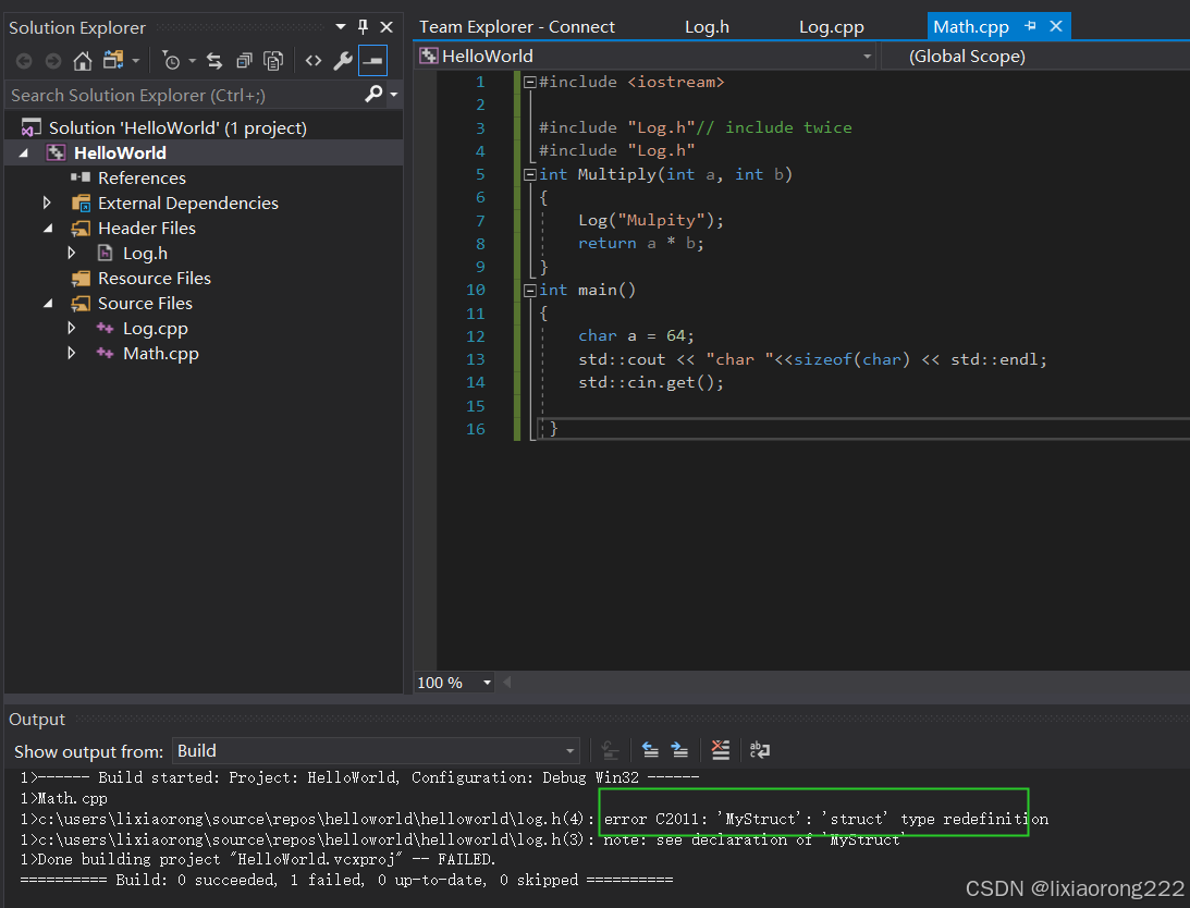 c++基础学习1-32_microsoft visual c++ 2017-CSDN博客