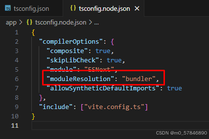 moduleResolution为bundler，VSCode无法识别库文件_moduleresolution": "bundler",-CSDN博客