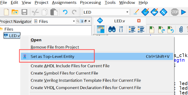 FPGA点亮LED灯（FPGA）-CSDN博客