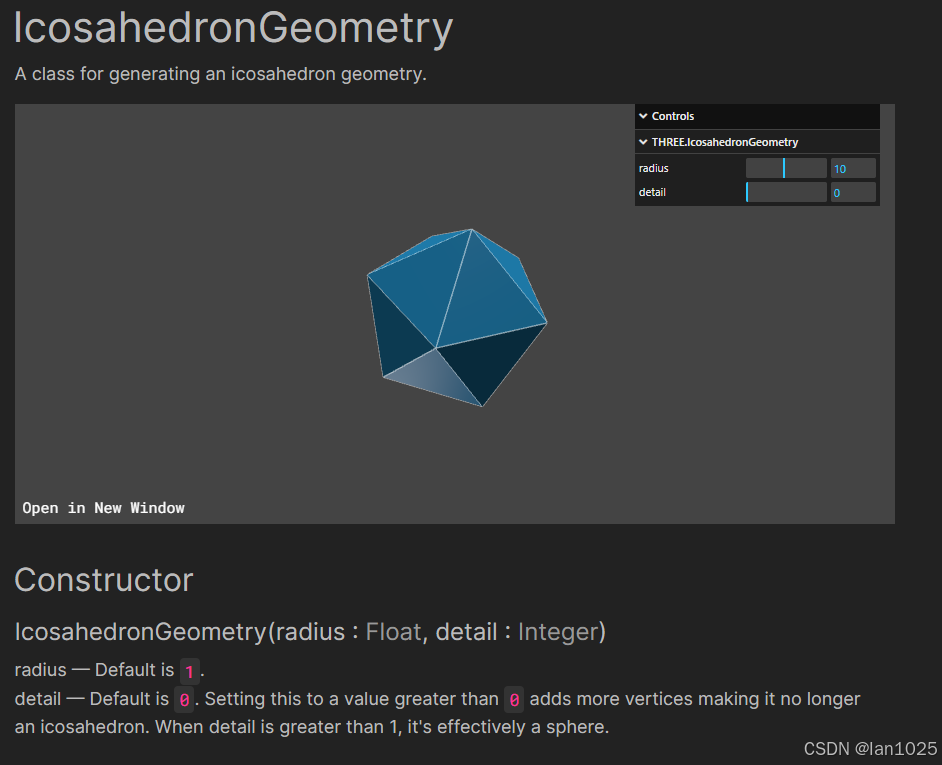 《Learn Three.js》学习（5）几何体_planegeometry-CSDN博客