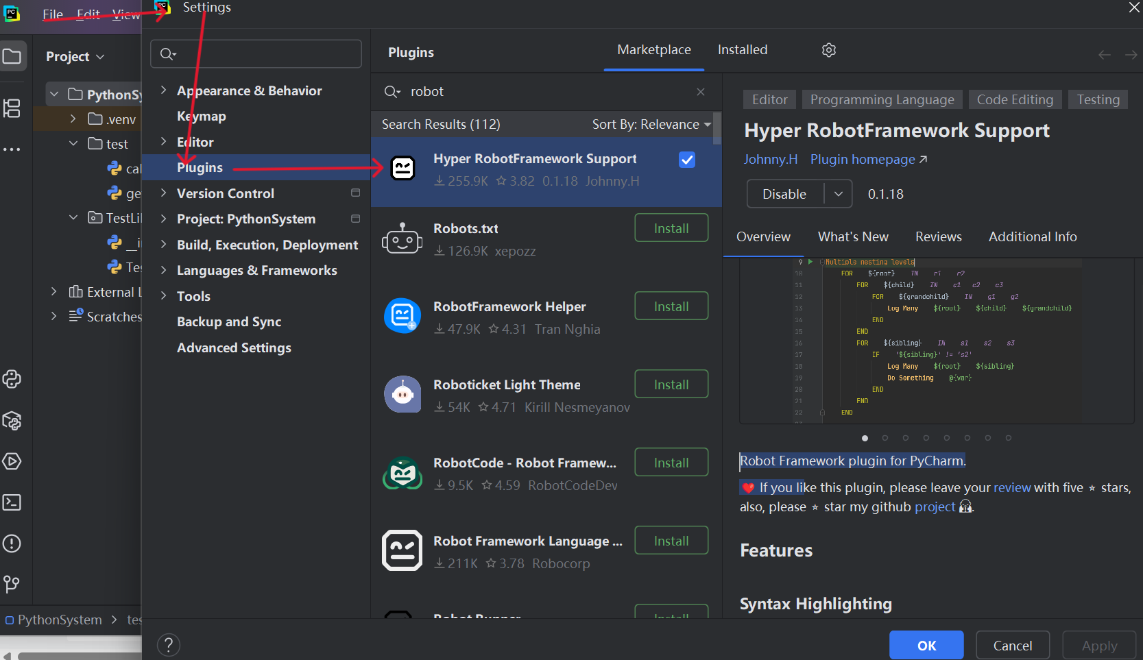 python3和robot framework基础配置教程：Pycharm中robot配置【最新】_robotframework ...
