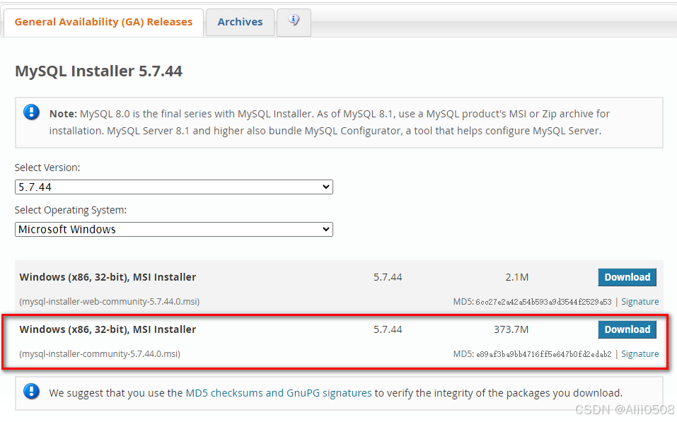 Windows安装mysql5.7-CSDN博客