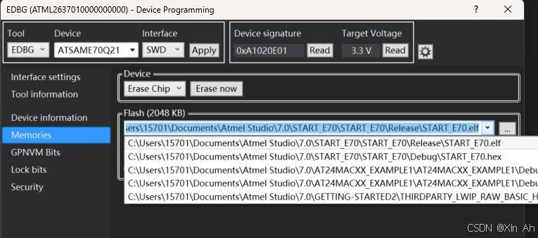 使用Microchip studio开发Atmel 系列芯片的过程-CSDN博客
