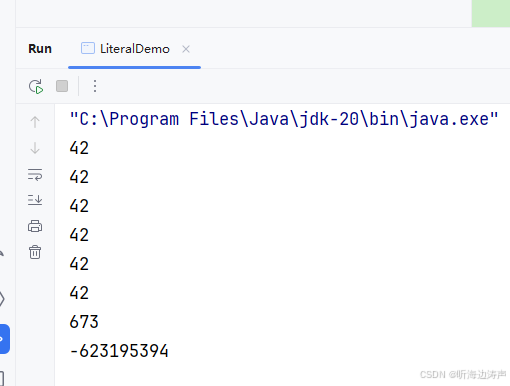 Java字面量（Literals）_java literals-CSDN博客