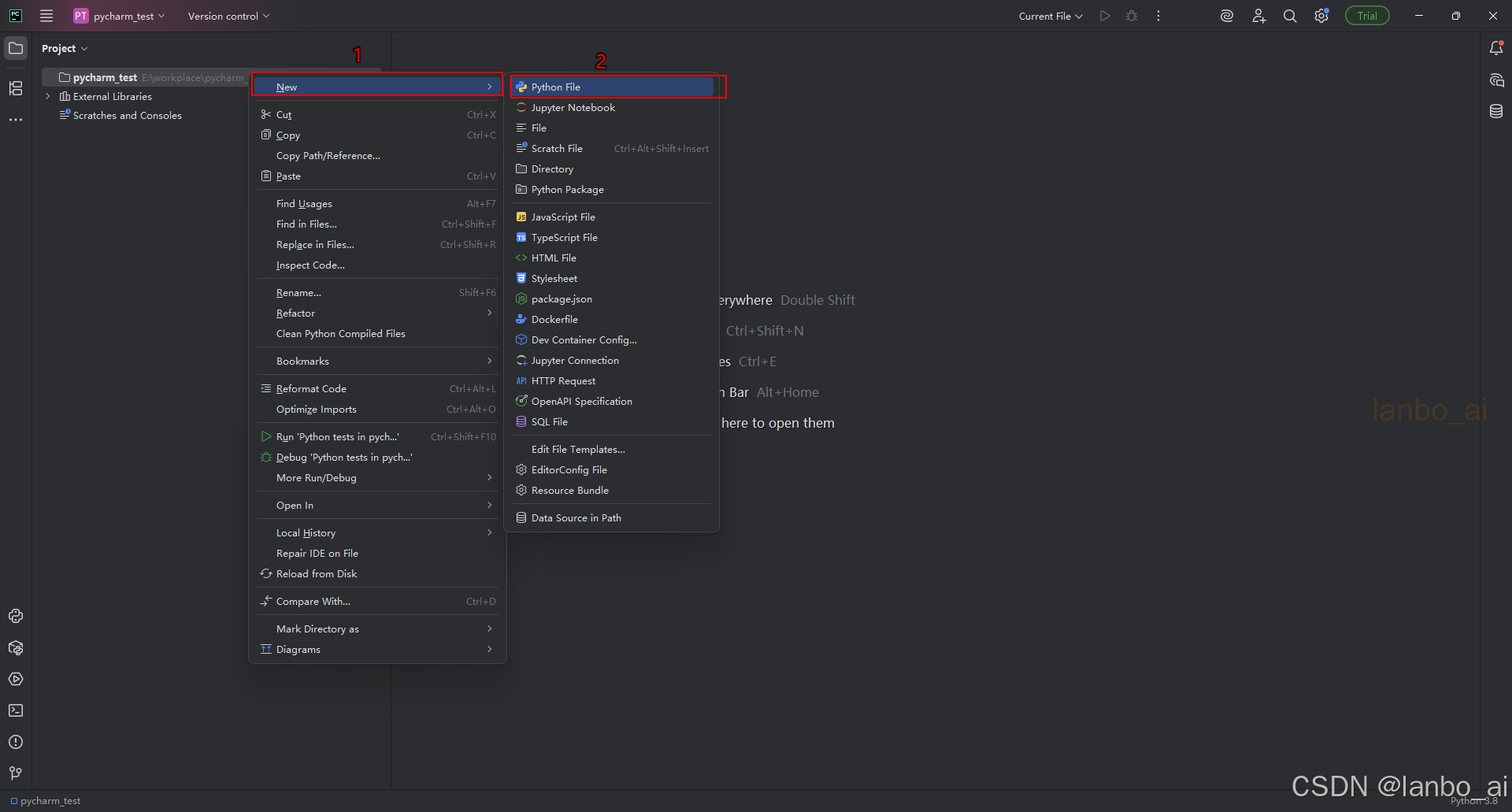 超详细的pycharm+anaconda搭建python虚拟环境（无需单独下载安装python）_pycharm anaconda环境搭建-CSDN博客
