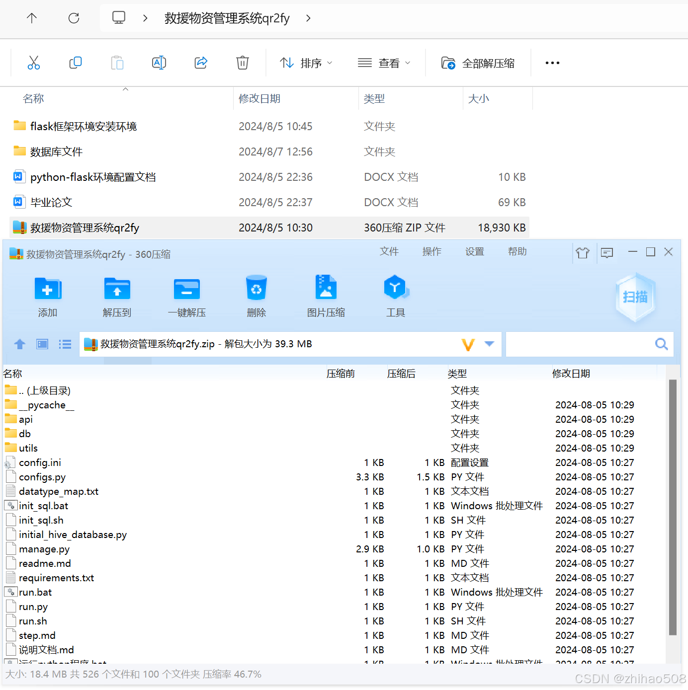 基于flaskvue框架的救援物资管理系统 开题论文程序 计算机毕设 Csdn博客