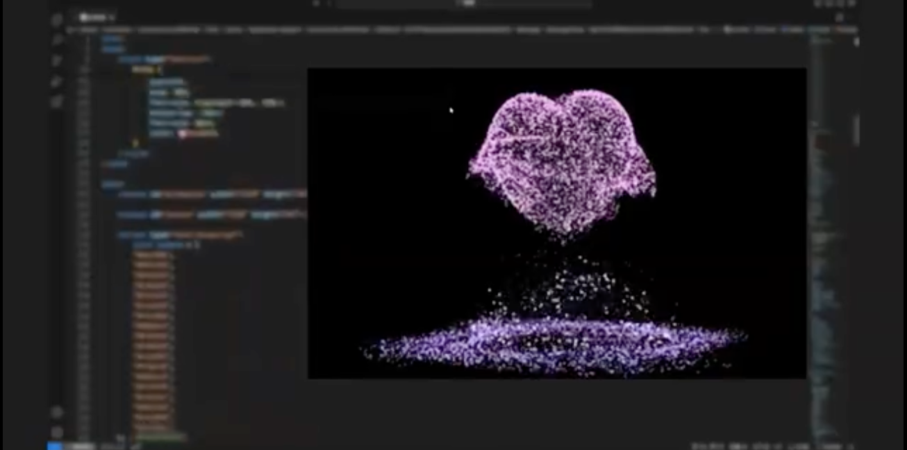 粒子爱心特效||轻松实现浪漫效果||完整代码-CSDN博客