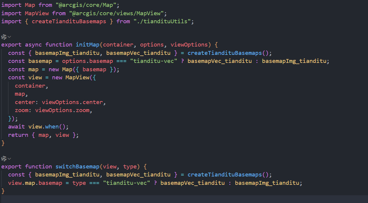 Arcgis Api for js 加载天地图完整代码（更新错误版）_arcgis js api加载天地图-CSDN博客