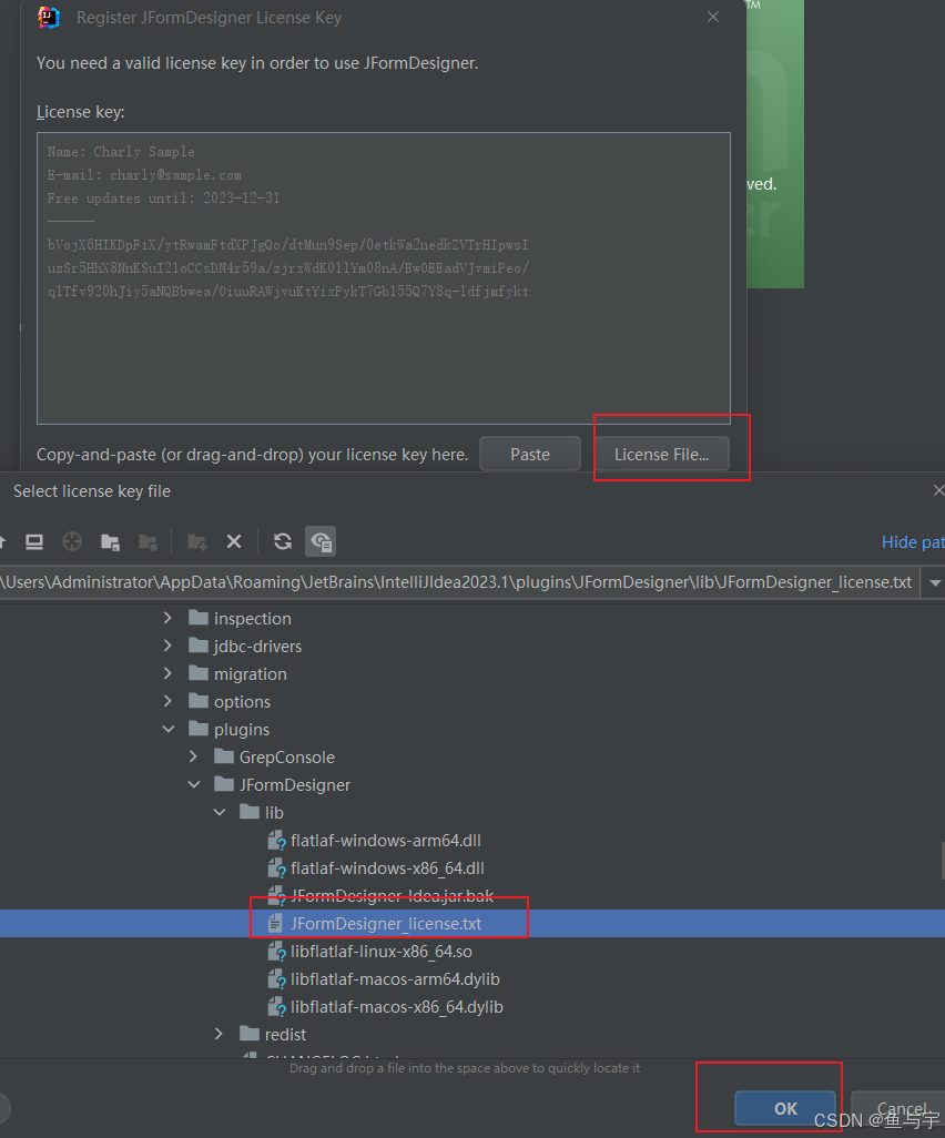IDEA中JFrormDesigner安装注册流程_idea gui designer-CSDN博客