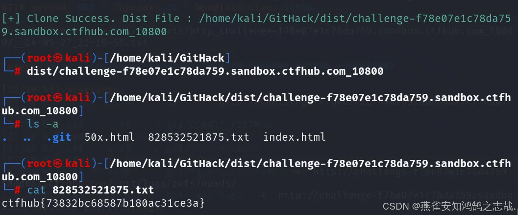 CTFHUB：信息泄露所有题目_ctfhub题目-CSDN博客