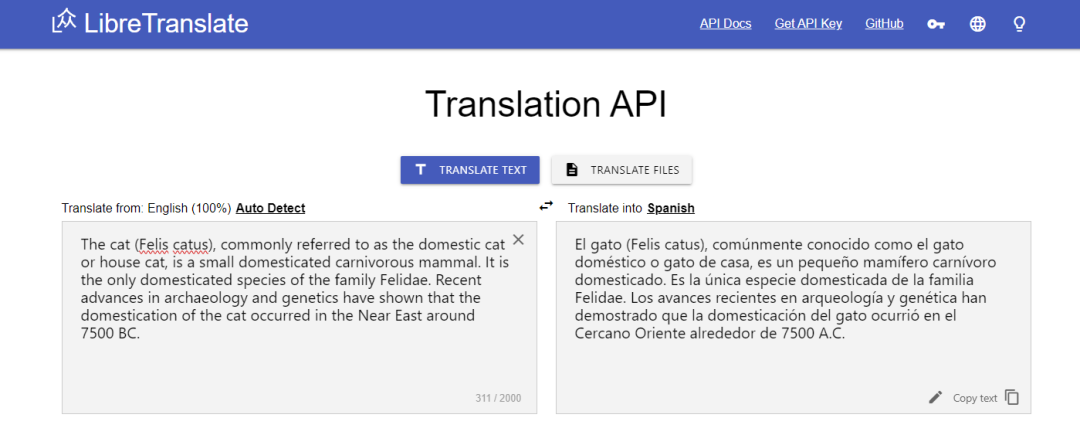【GitHub项目推荐--LibreTranslate：免费开源自托管机器翻译API】-CSDN博客