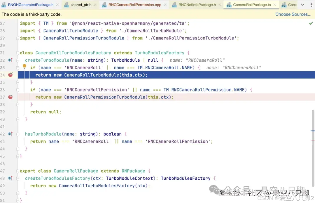 React Native开发鸿蒙Next---react-native-cameraroll在ArkTS下的接入报错_arkts开发 结合 react native-CSDN博客