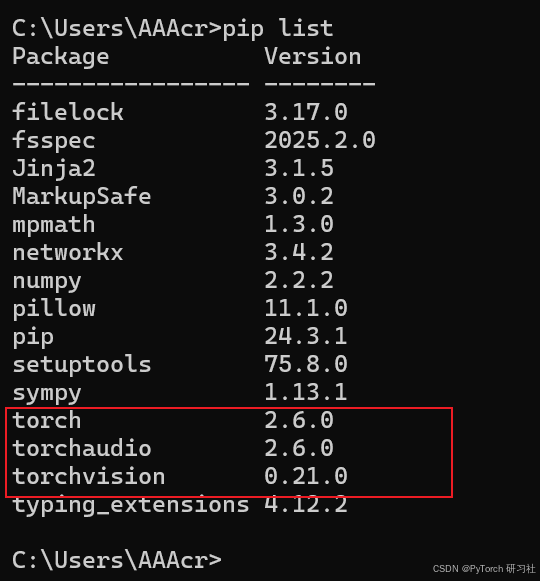 从零学习pytorch——1基础知识及安装pythonpytorch官网 Csdn博客