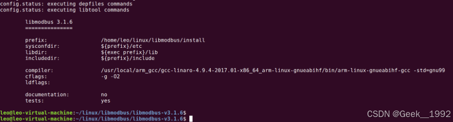 LibModbus移植_libmodbus交叉编译-CSDN博客