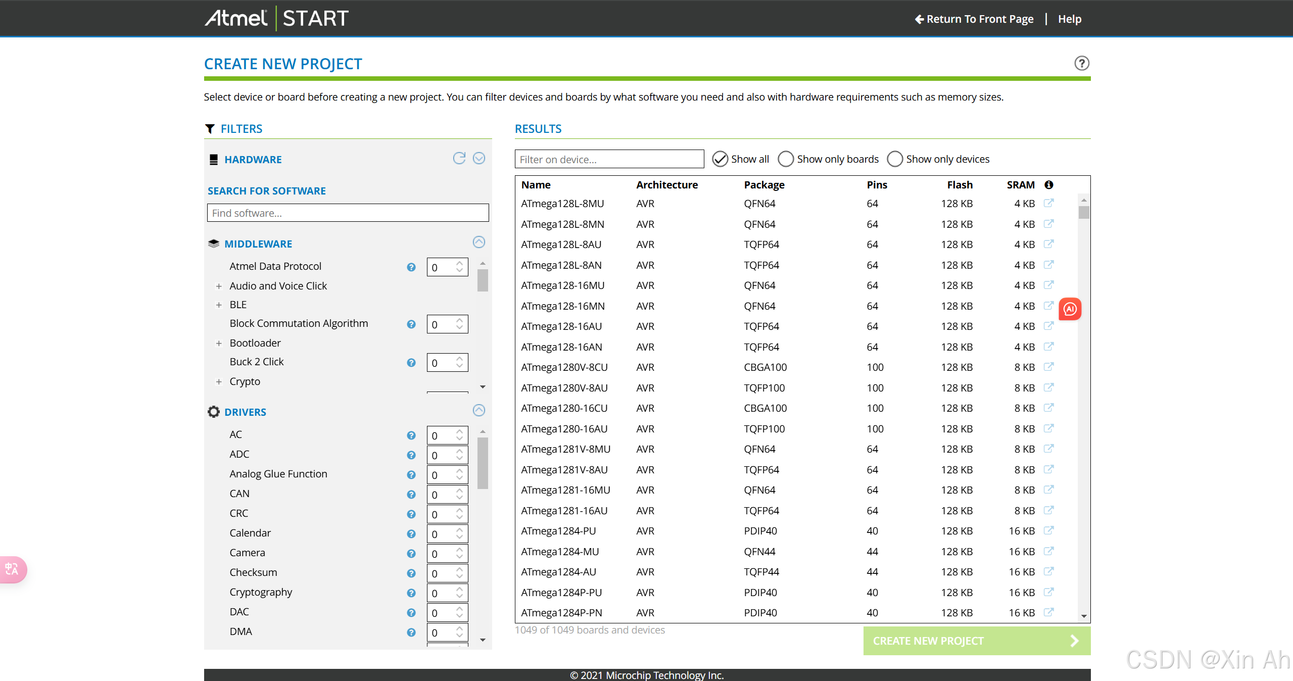 使用Microchip studio开发Atmel 系列芯片的过程-CSDN博客