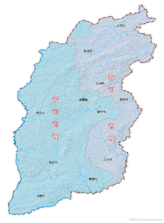 使用SuperMap制作流域分布图的详细教程_supermap使用教程-CSDN博客