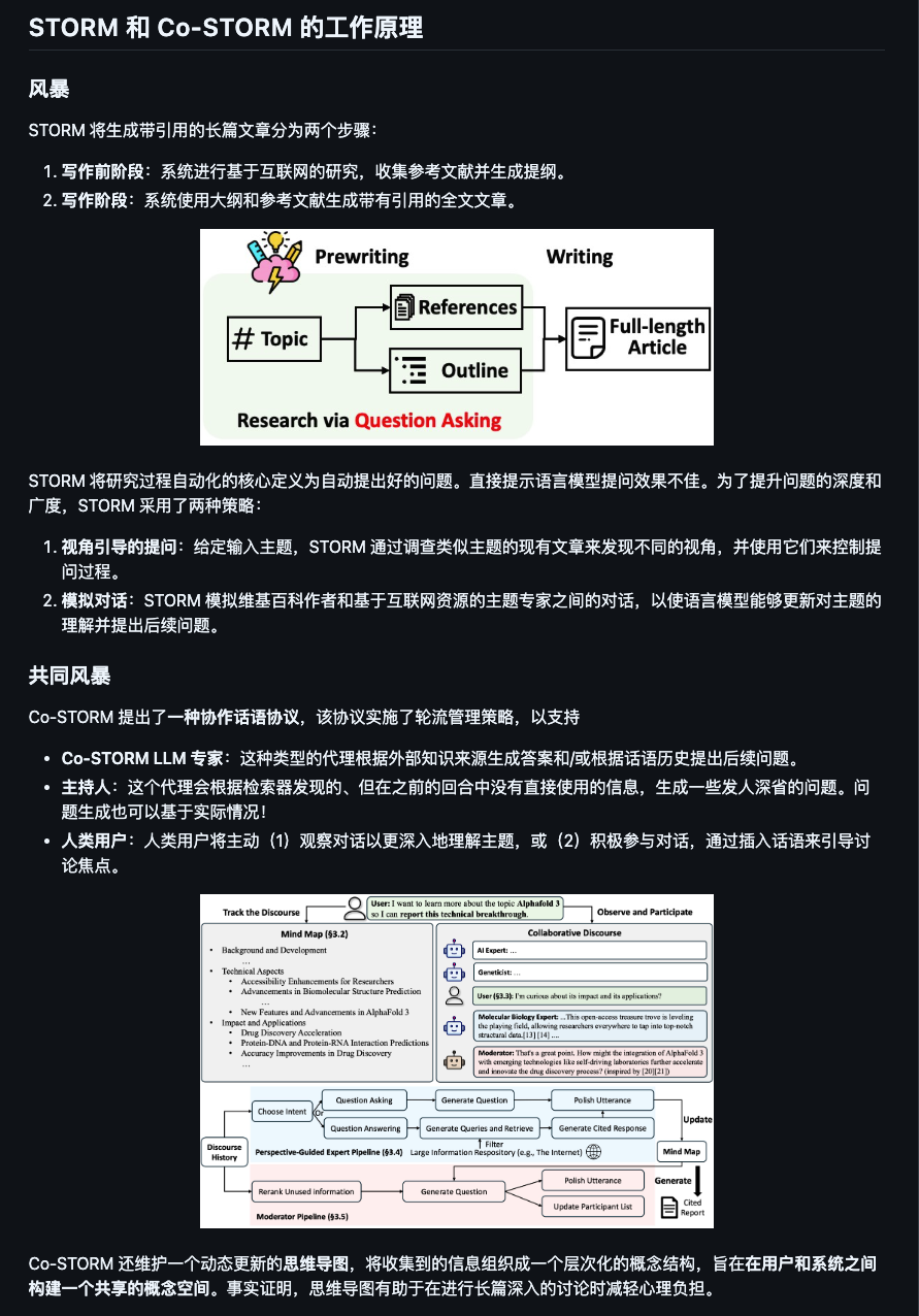 【GitHub项目推荐--STORM：基于LLM的知识策展系统】_storm (synthesis of topic outlines ...