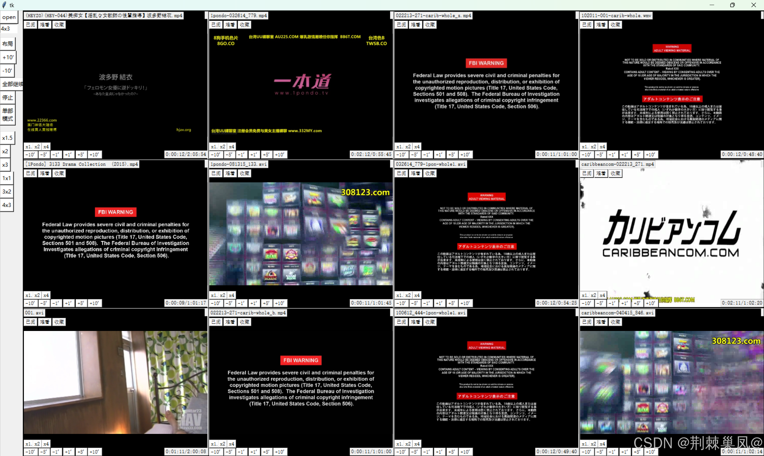 Python+VLCplayer实现单页面多窗口视频播放_vlc多窗口-CSDN博客
