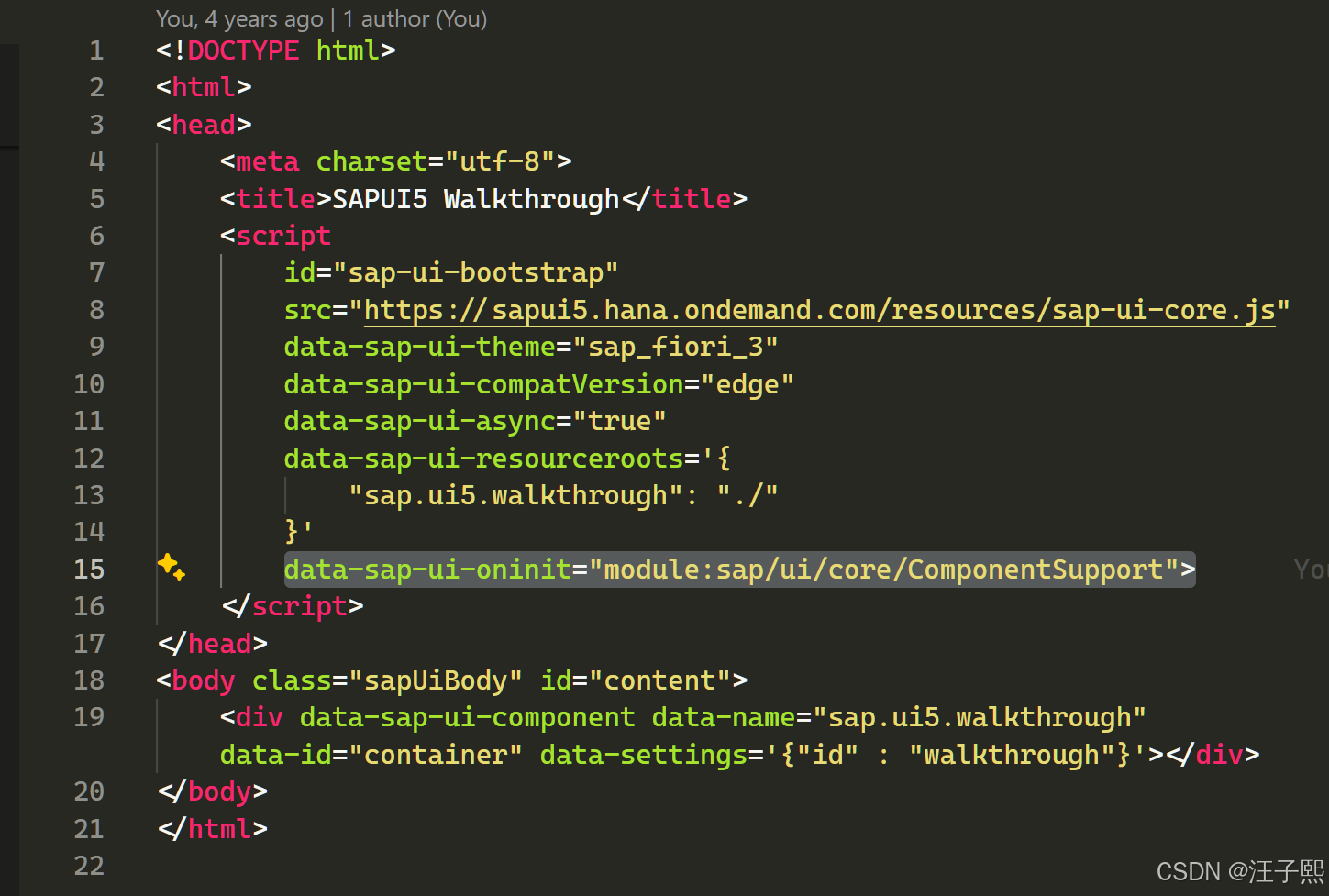 SAP UI5 内幕解析：让 data-sap-ui-oninit=module:sap/ui/core/ComponentSupport` 真正为你干活：含义、运行机制、常见坑与最佳实践 ...