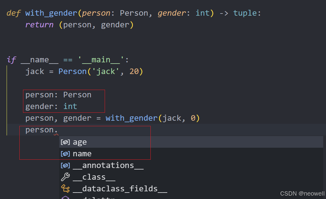 Python中元组tuple拆包时无法使用类型提示type Hint的应对方案python Tuple类型的type Hint Csdn博客