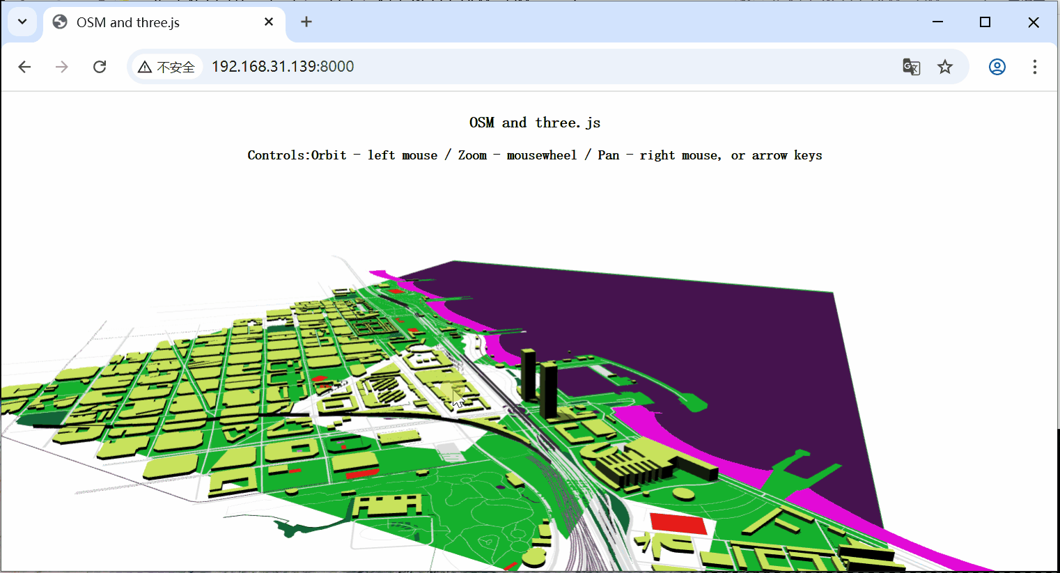 【小沐学WebGIS】基于Three.JS绘制OpenStreetMap地图数据（Three.JS、WebGL、OSM、2d/3d）_.osm ...