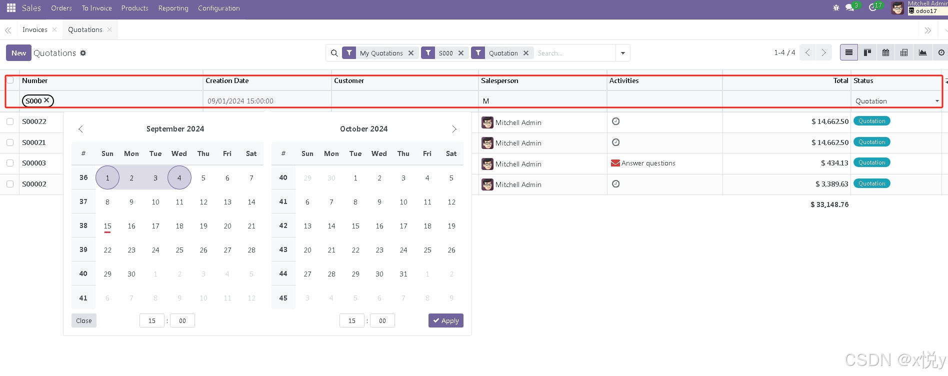 odoo17列表 自定义搜索模块，自定义检索_odoo tree自定义搜索-CSDN博客