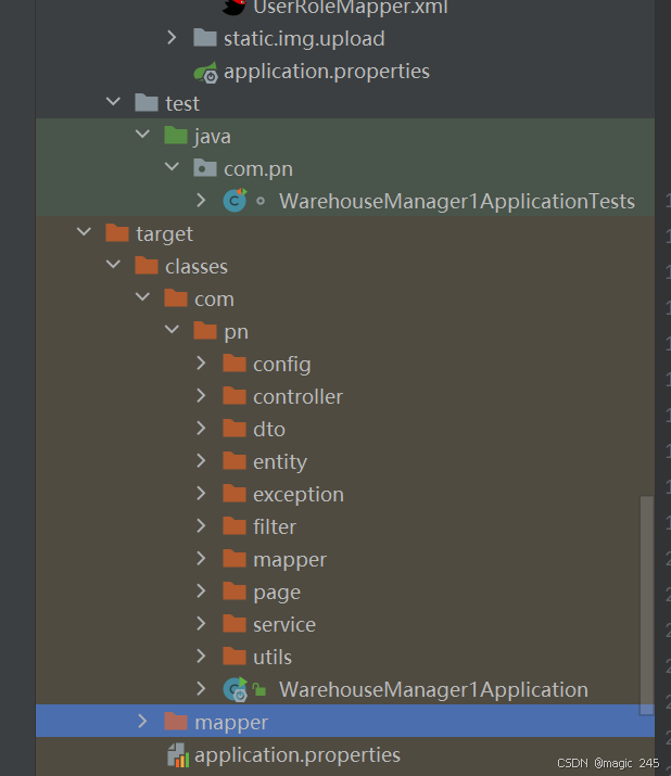 SpringBoot项目编译后，classes文件下没有static、mapper、templates文件_springboot找不到 ...