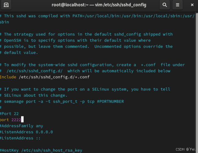 SSH服务配置-CSDN博客