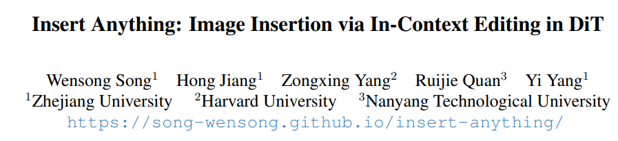 Insert Anything：基于DiT的智能图像合成引擎 - 让万物皆可自然融入任何场景【附论文与源码】_insert anything部署-CSDN博客