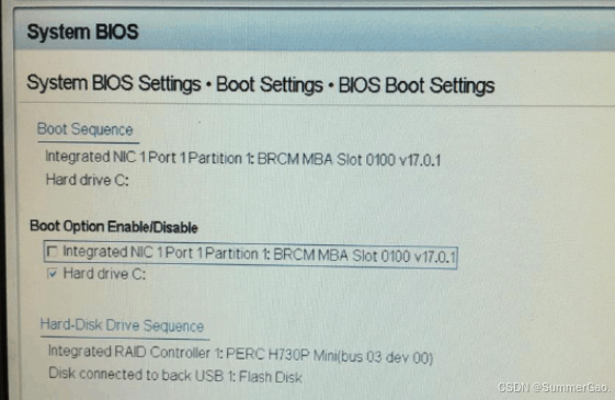 DELL EMC PowerEdge R730服务器设置从U盘启动方法_dellr730设置u盘启动-CSDN博客