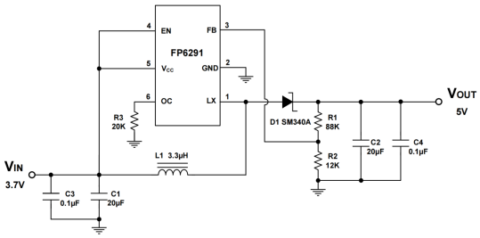 单节锂电3V,3.3V.3.7V升压5V，大小电流升压 DC-DC芯片参数选型指南_单节锂电池输出稳定的3.3v-CSDN博客