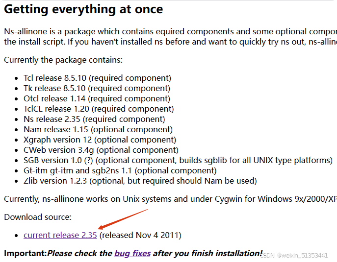 NS2（The Network Simulator - 2）安装（Ubuntu18.04 LTS+WSL）_ubuntu安装ns2-CSDN博客