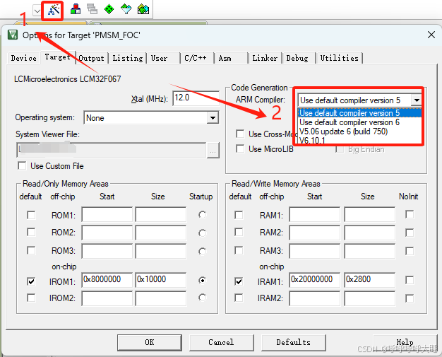 Keil5 MDK 旧版本手动启用 C99/GNU 模式的解决方案（无需重装，低成本适配工程）_keil c99-CSDN博客