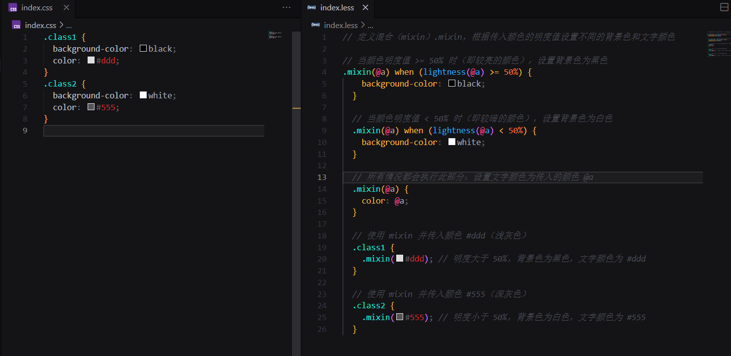 Less / Scss教程：从入门到精通（三种使用方法）附源代码和代码案例效果_scss使用教程-CSDN博客