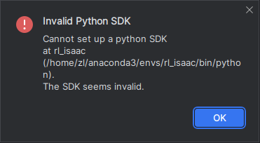 解决pycharm虚拟环境SDK无效的问题_无效的 python sdk-CSDN博客