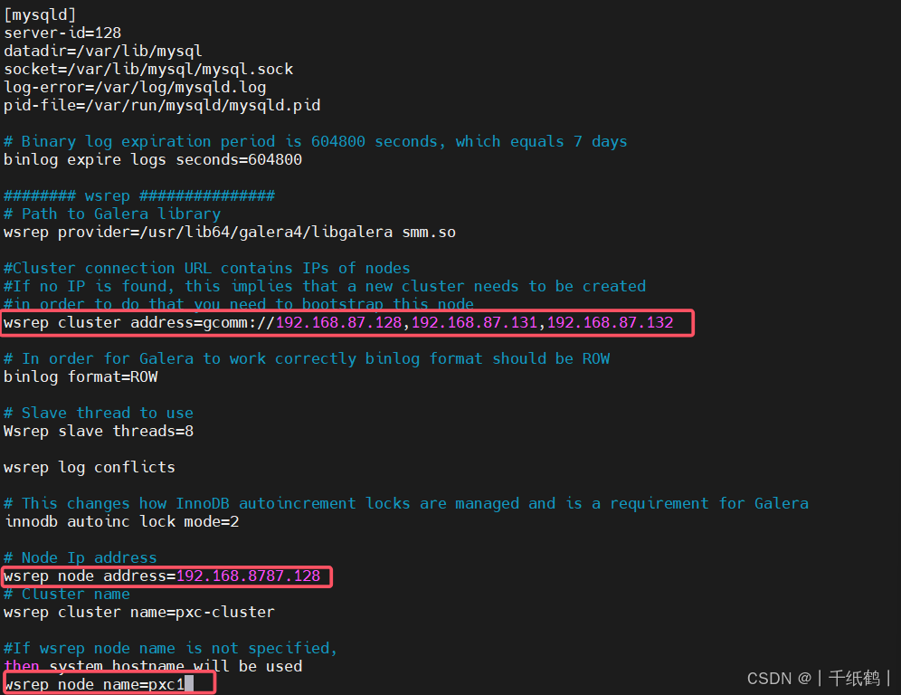 配置mysql8.0使用PXC实现高可用_mysql pxc只支持dll-CSDN博客