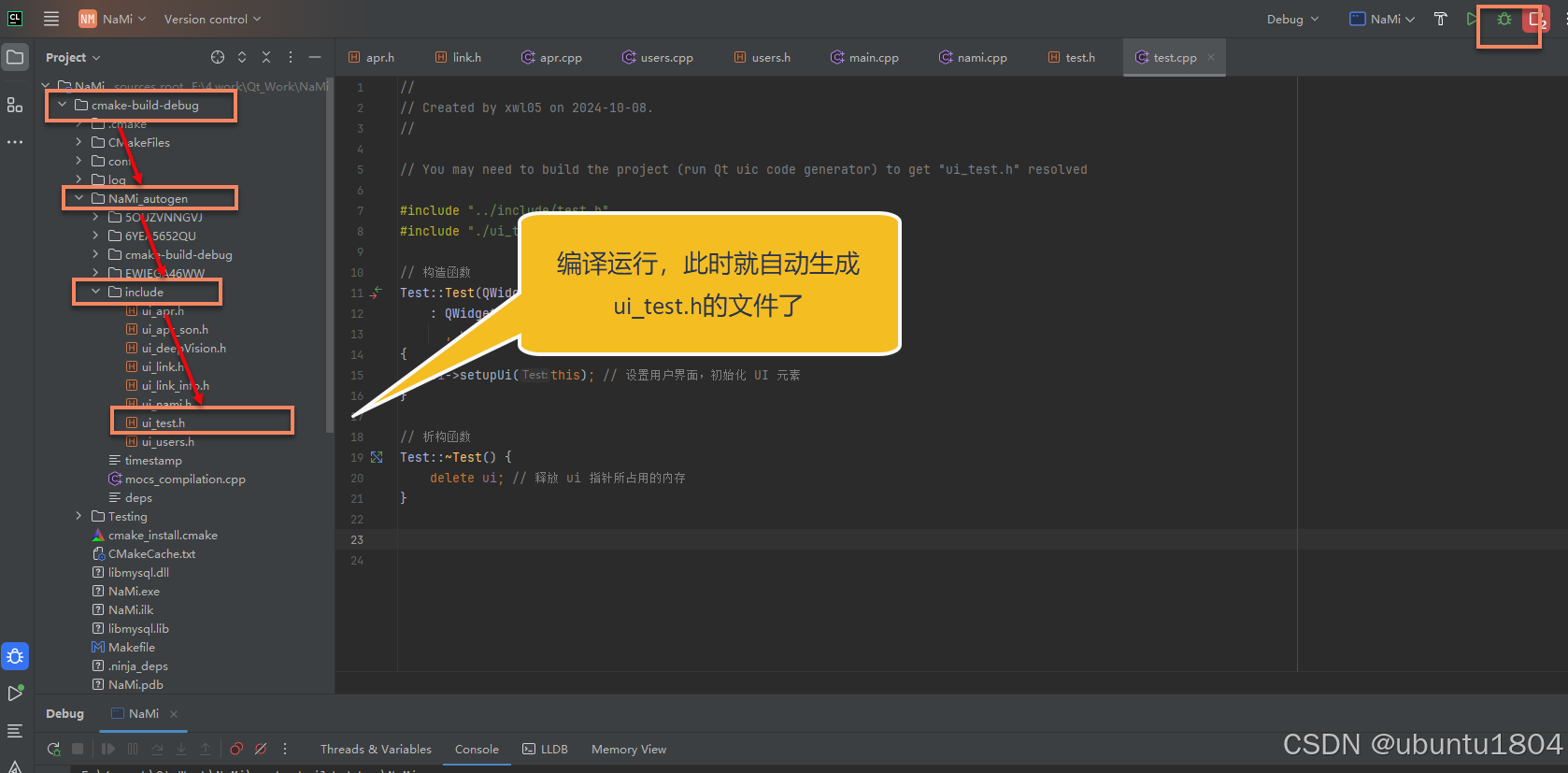 C0021.在Clion中新建UI界面的操作及代码修改流程_clion ui-CSDN博客