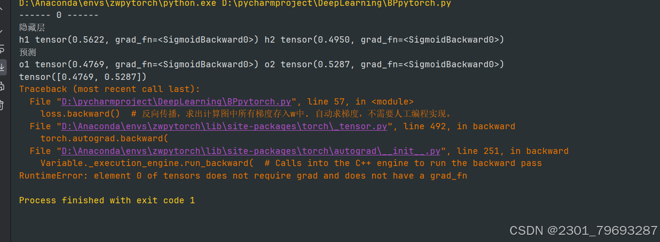 NNDL作业四 FNN-BP原理-CSDN博客