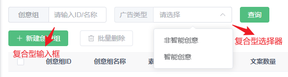 复合型输入框and复合型选择器vue Element Ui 复合型输入框使用 Csdn博客