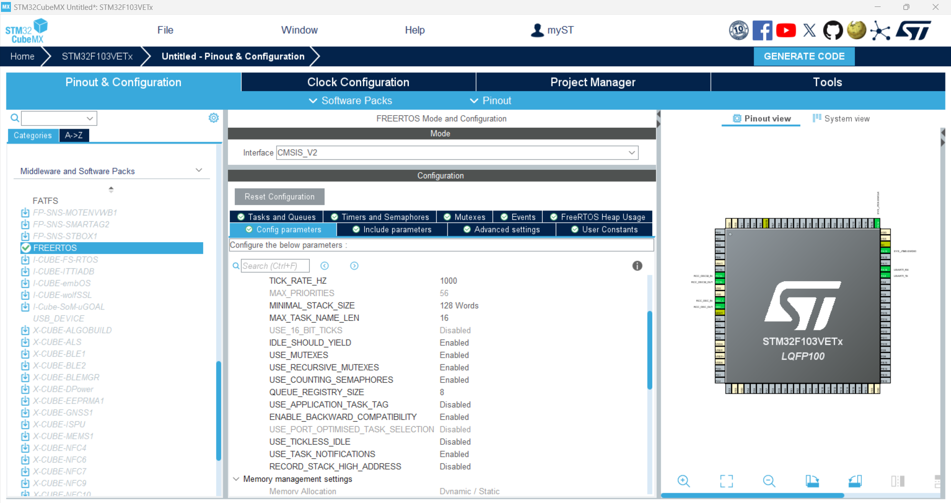 【STM32】基于STM32CubeMX的Semphr+DMA的串口空闲中断接收变长数据（有操作系统）_cubemx 串口空闲中断接收-CSDN博客