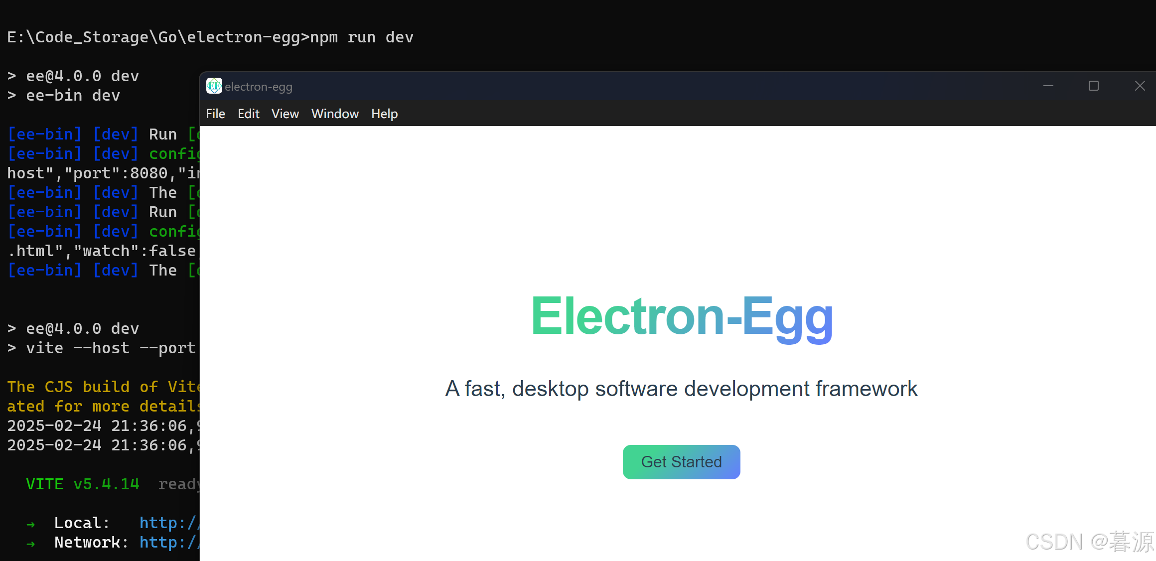 Windows安装nvm、node.js并运行electron-egg桌面应用程序-CSDN博客