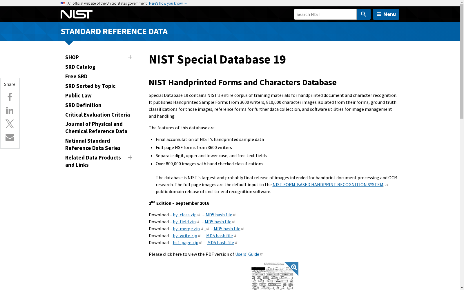 【PaddleOCR】OCR手写字体识别数据集介绍，包含HWDB、SCUT、NIST等数据，持续更新中......_中科院手写汉字数据集-CSDN博客
