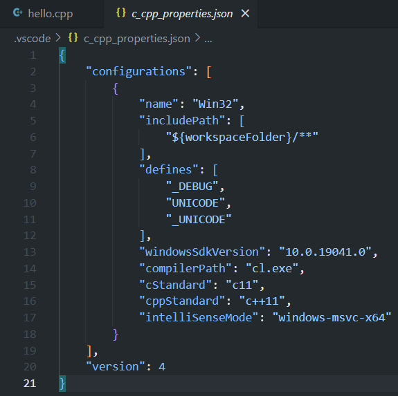 VS Code配置C++开发环境（MSVC）_vscode配置msvc-CSDN博客