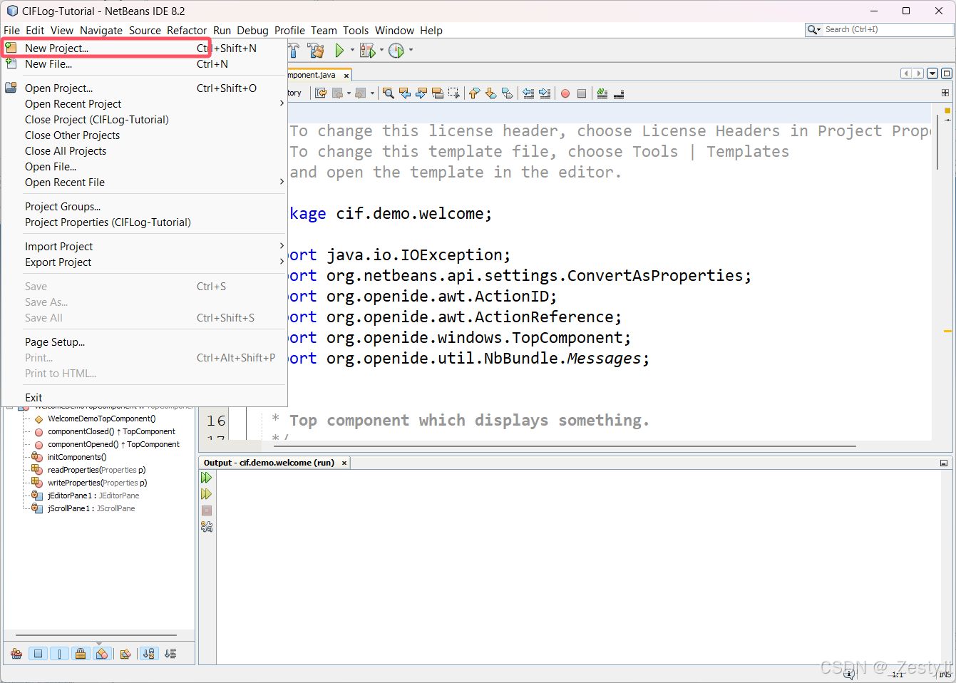 NetBeans 8.2 开发 CIFLog3.5 - 数据访问案例-CSDN博客