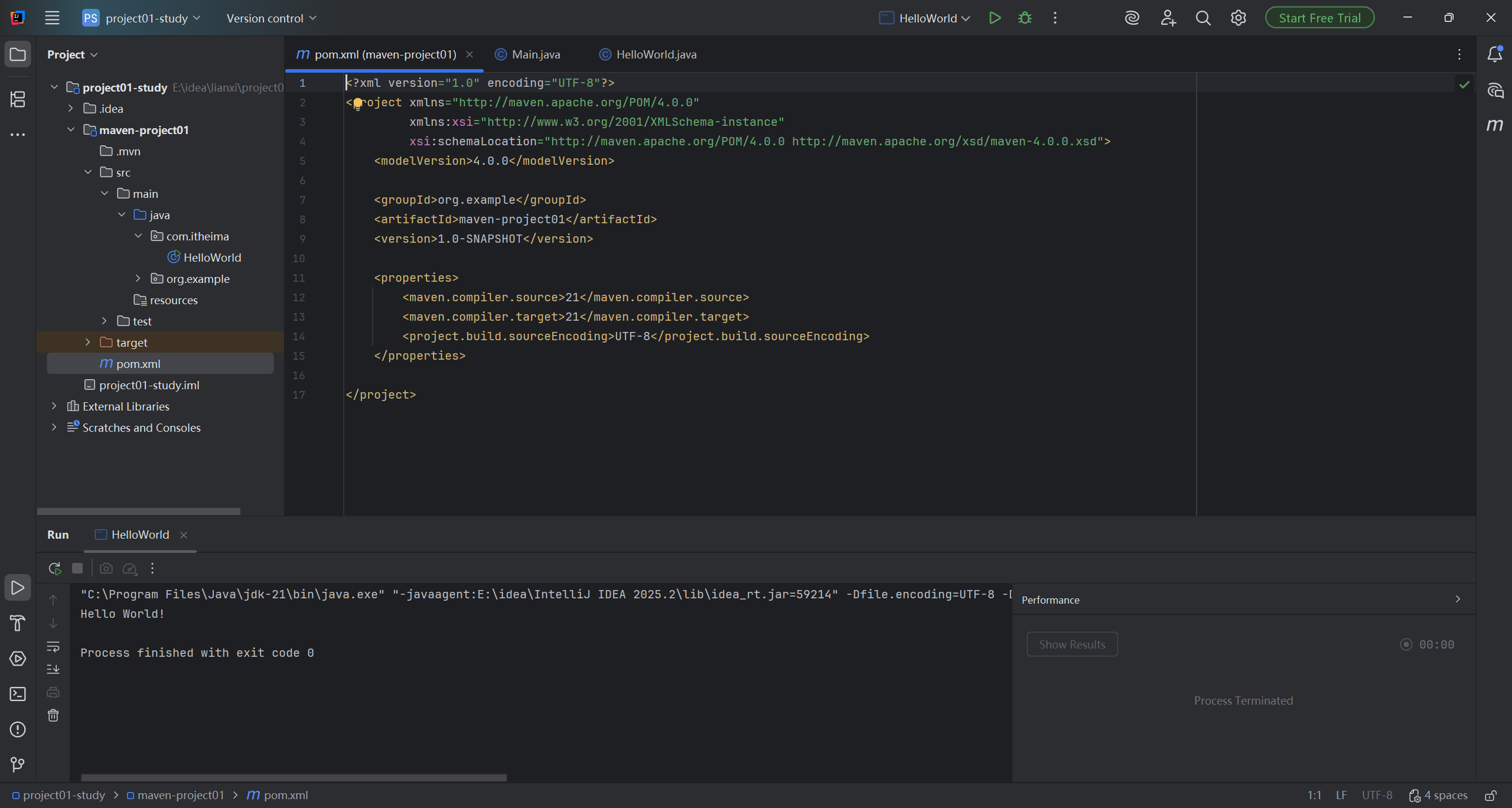 第二次作业-创建maven项目并练习-CSDN博客