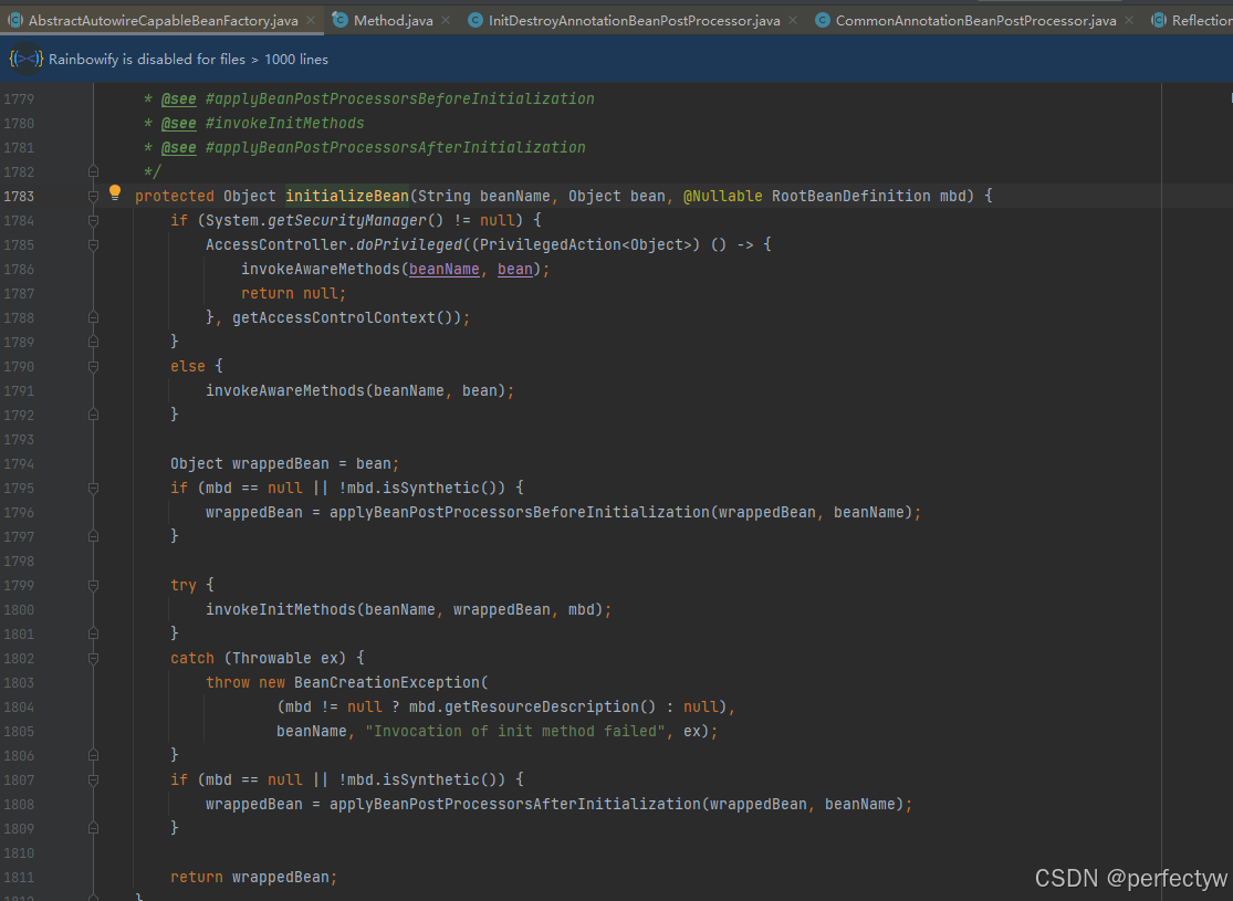 @postconstract执行源码解析以及和InitializingBean执行顺序_postconstruct 源码执行逻辑-CSDN博客